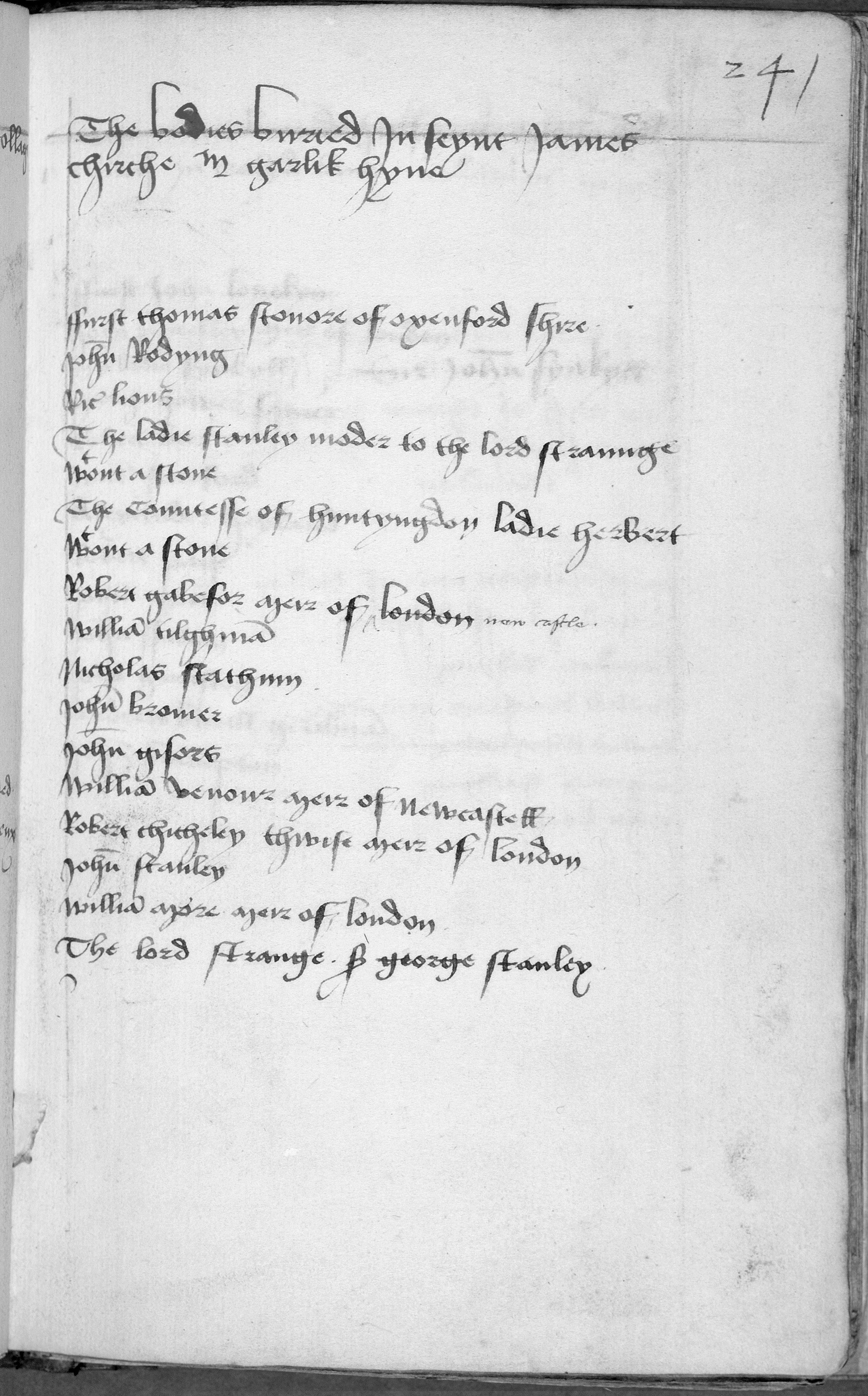 College of Arms MS C.G.Y. 647 b&w – The Yorkist History Trust
